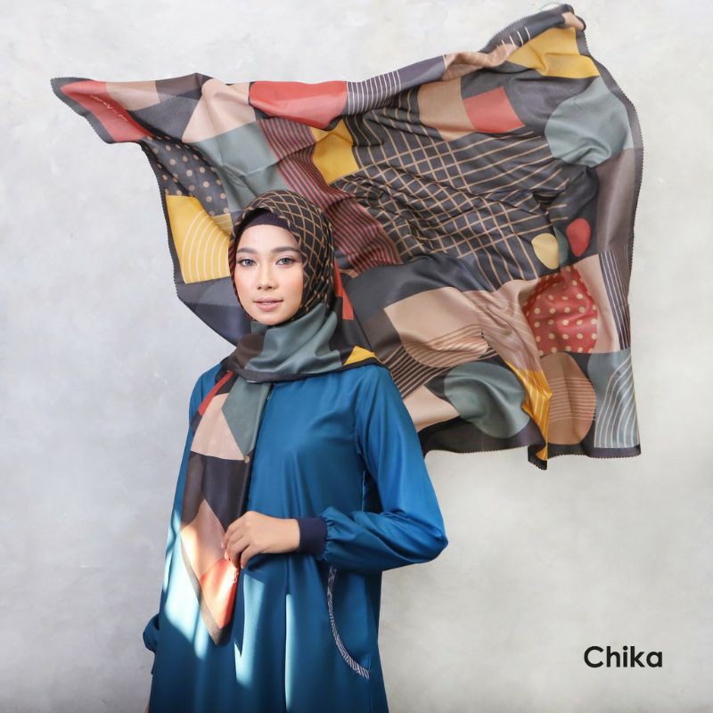 Jual hijab deenay motif chika | Shopee Indonesia