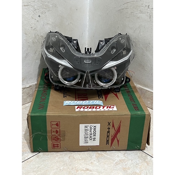 Jual Headlamp Projie Vario 125 150 LED OLD | Shopee Indonesia