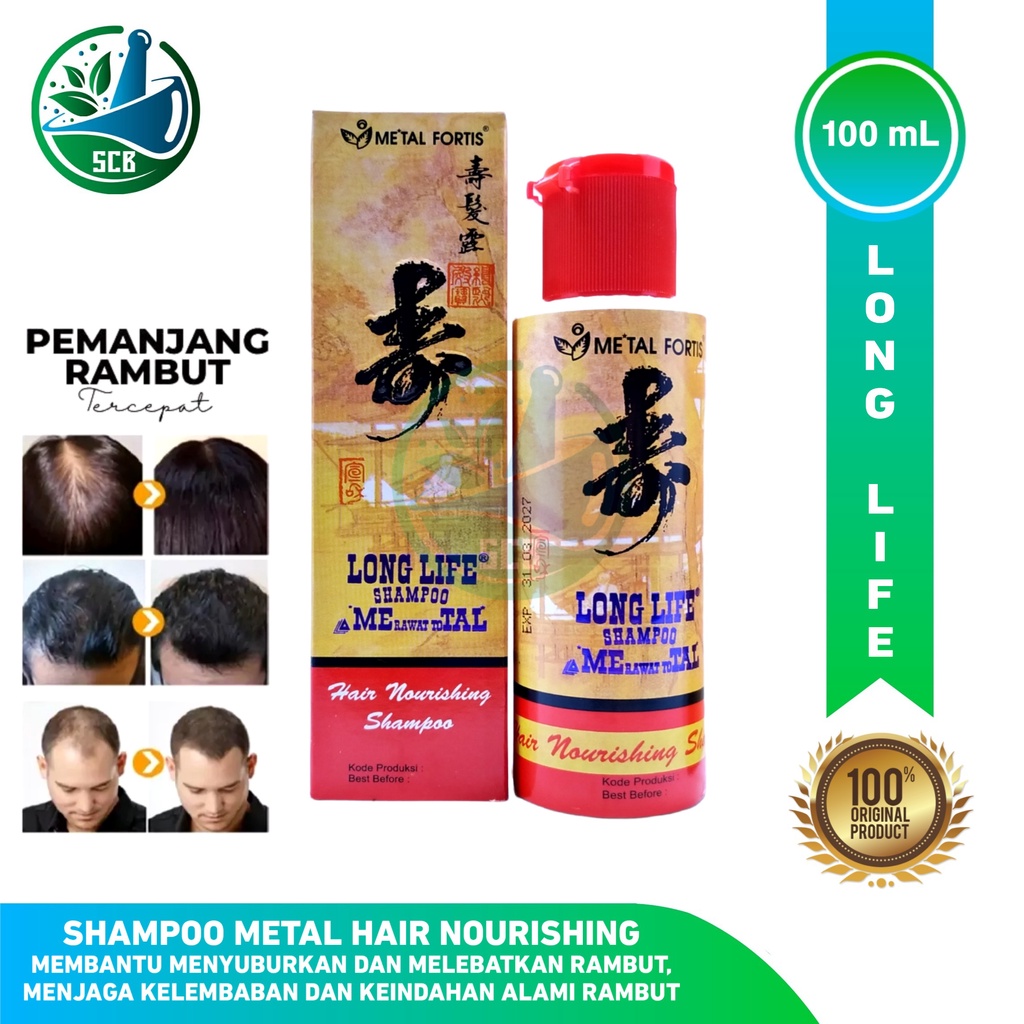 Jual Metal Fortis Shampo Penumbuh dan Pemanjang Rambut 100 mL Original ...