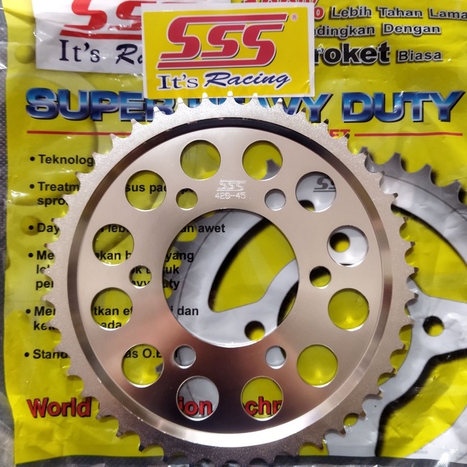 Jual SSS Racing Gear Belakang 428 CBR150R 2019 CBR 150 R 2019 41T 42T 43T 44T 45T 46T 47T 48T ...