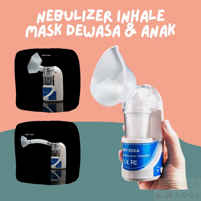 Jual Alat Uap Terapi Pernafasan Batuk Pilek Flu Asma Anak Bayi Dewasa Ultrasonic Inhale ...