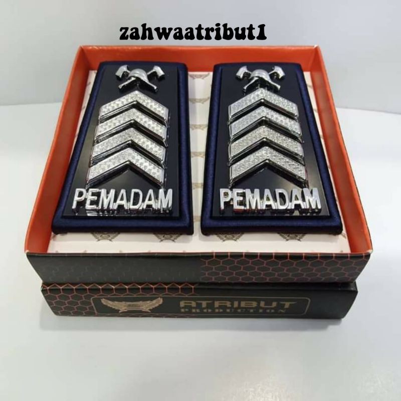 Jual pangkat pdh pemadam 2D/pdh pemadam | Shopee Indonesia