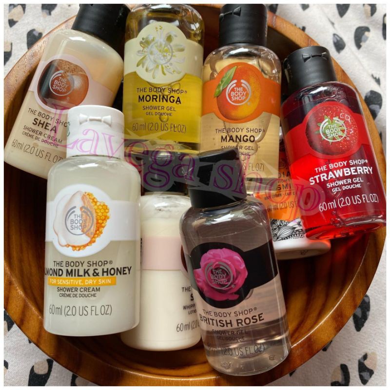 Jual the body shop shower gel 60ml original | Shopee Indonesia