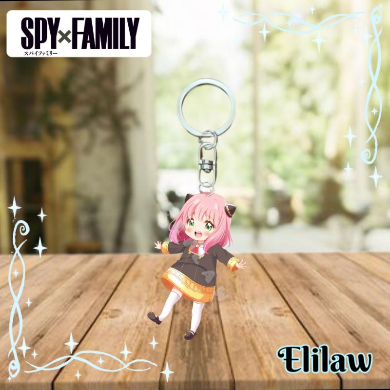 Jual Anya Forger Key Chain ~ Gantungan Kunci Akrilik Ganci Anime Spy X ...