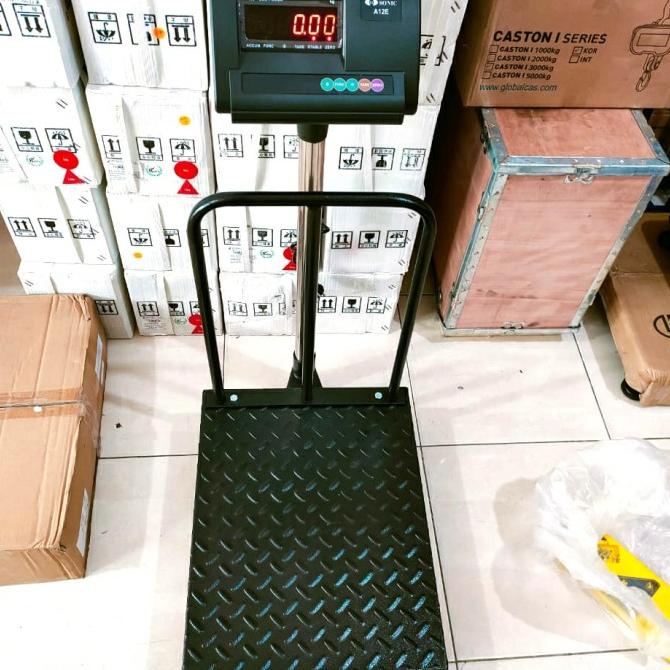 Jual timbangan duduk digital industri serbaguna SONIC A12E kqpasitas 200kg | Shopee Indonesia