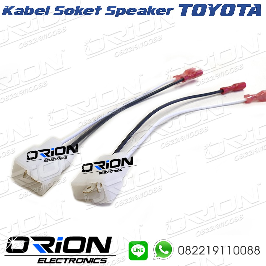 Jual Kabel Soket Speaker Toyota Soket Toyota | Shopee Indonesia