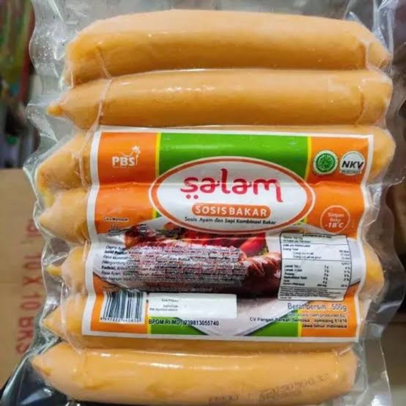 Jual Sosis Bakar Salam Jumbo isi 8 biji | Shopee Indonesia