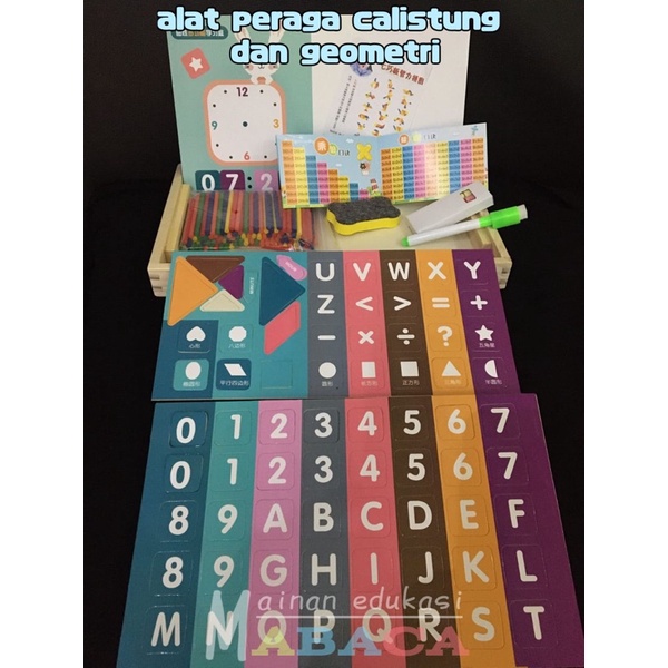 Jual PERAGA MATEMATIKA STIK HITUNG PENJUMLAHAN PERKALIAN PEMBAGIAN BACA ...