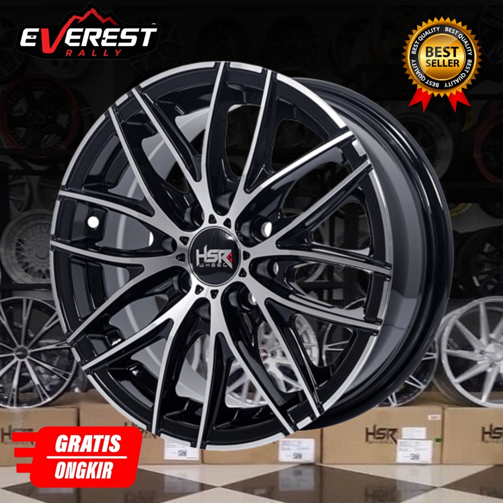 Jual Velg Mobil Standar Brio Xenia Avanza Velg HSR R14 NAPLES H140 HSR R14 Lebar 6 Baut 8 PCD ...