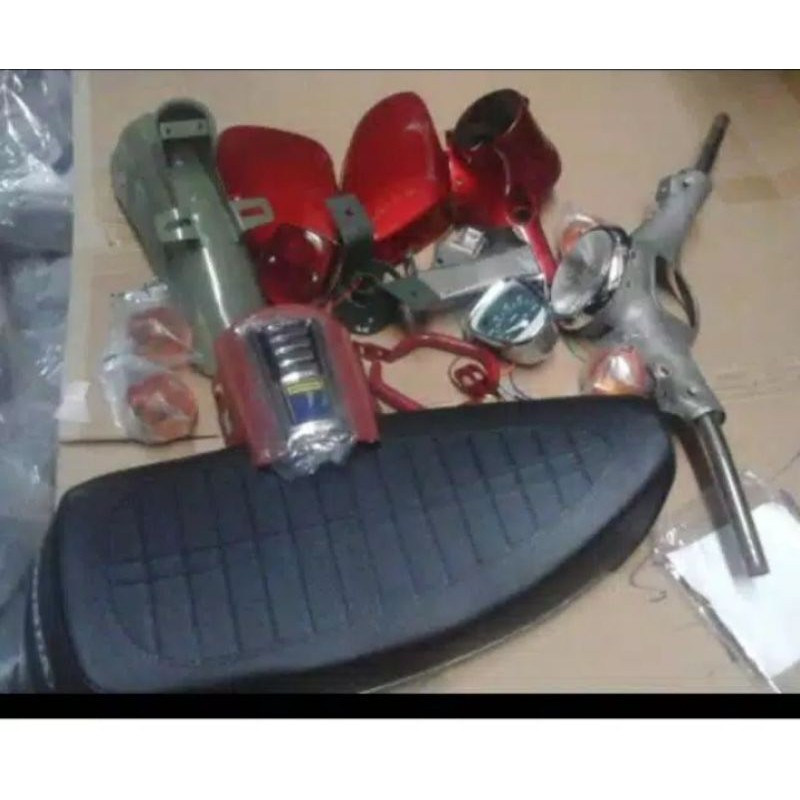 Jual paket body bahan Honda C70 pitung olong capung bekjul Bektu upluk ...