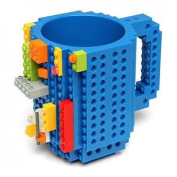 Jual VKTECH Gelas Mug LEGO Build-On Brick Toy Cup 350 ml - 936SN ...