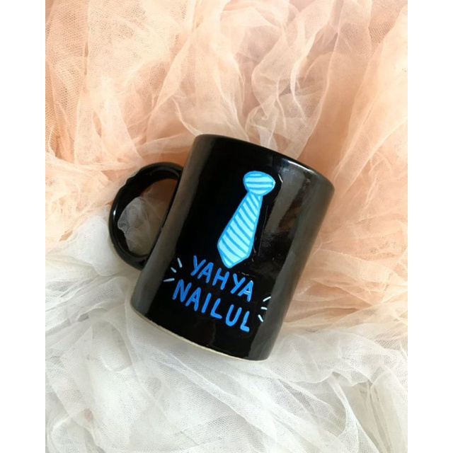 Jual Gelas Mug | cangkir custom lukis | mug lukis single couple ...