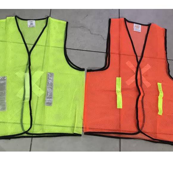 Jual Ready Stock rompi jaring orange safety proyek go save - GOSAVE ...
