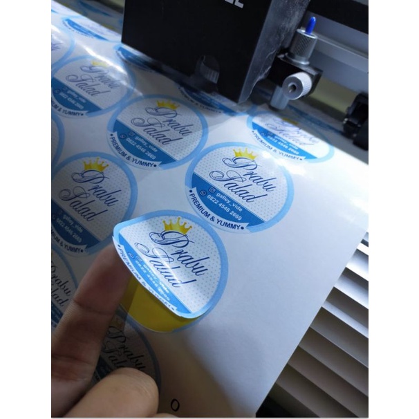 Jual stiker label produk/makanan | Shopee Indonesia