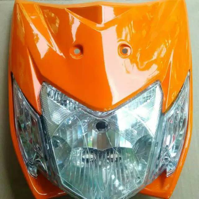 Jual Bodi Depan lampu Sen Honda Blade lama oren hitam biru merah putih ...