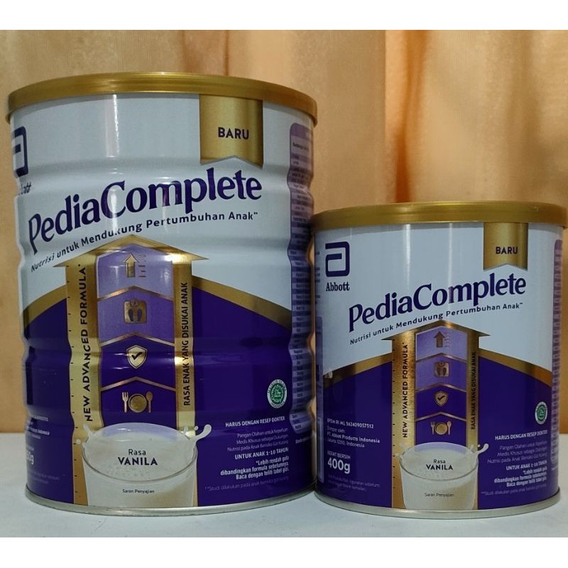 Jual Pedia Complete PediaComplete Pediasure Complete Vanila 400gr ...