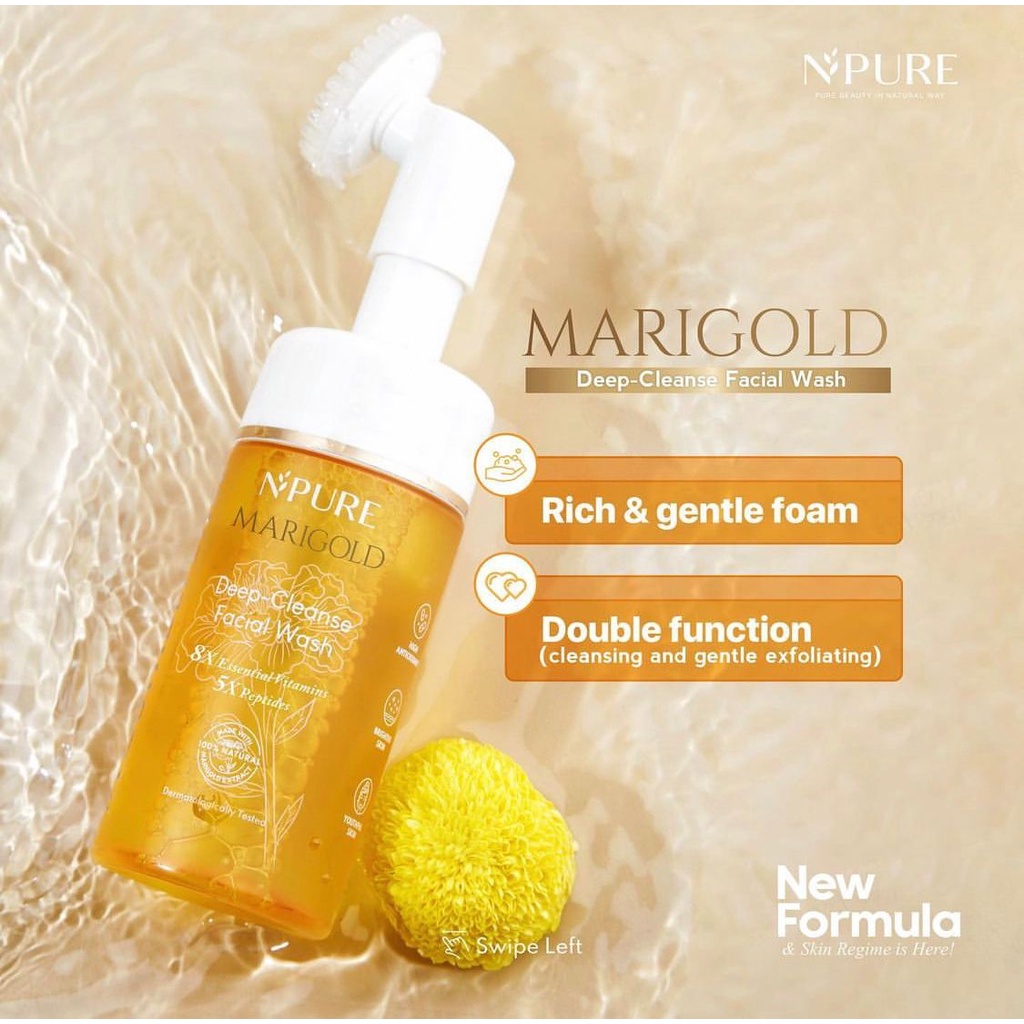Jual NPURE Marigold Series NEW PACKAGING | Shopee Indonesia