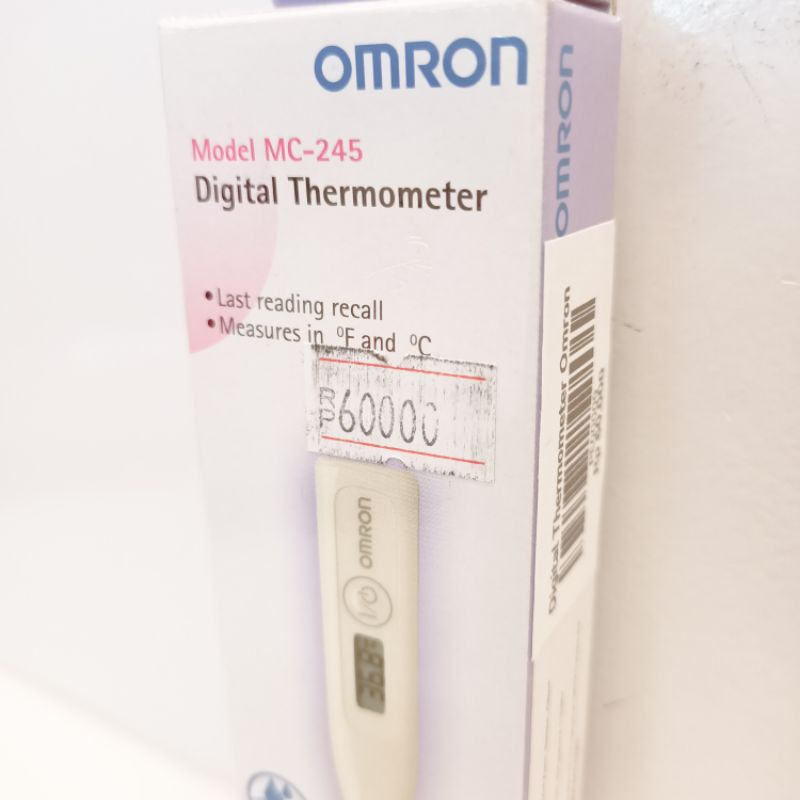 Jual Digital Thermometer Omron/Thermometer/Thermometer Digital | Shopee ...
