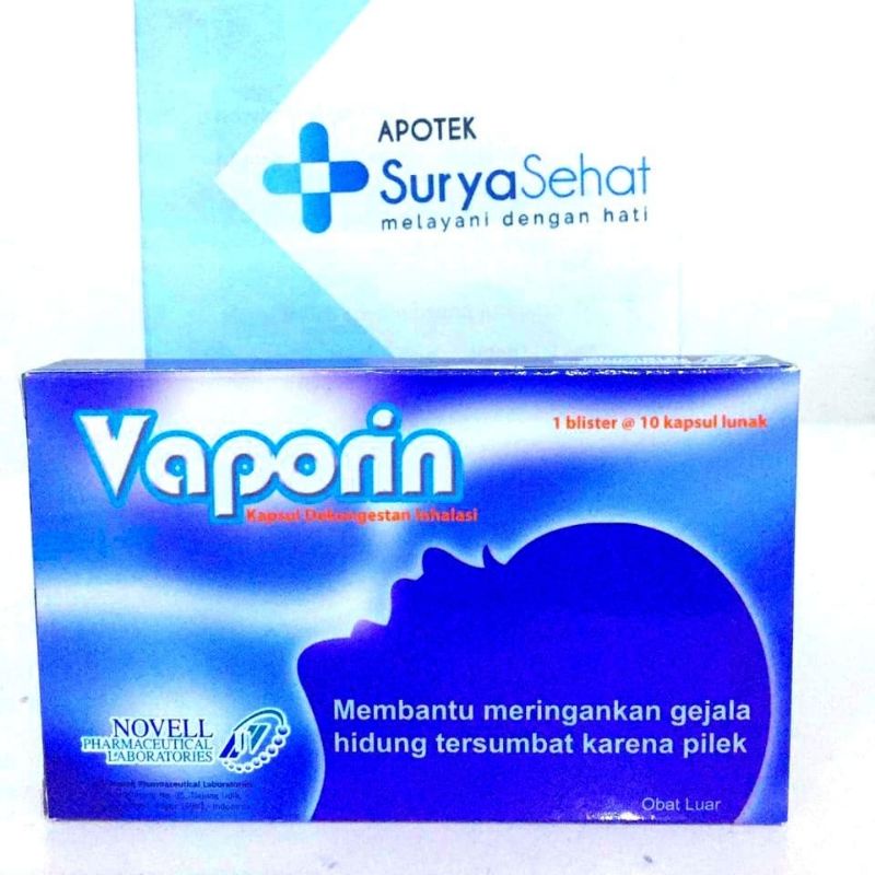 Jual Vaporin isi 10 kapsul gel lunak | Shopee Indonesia
