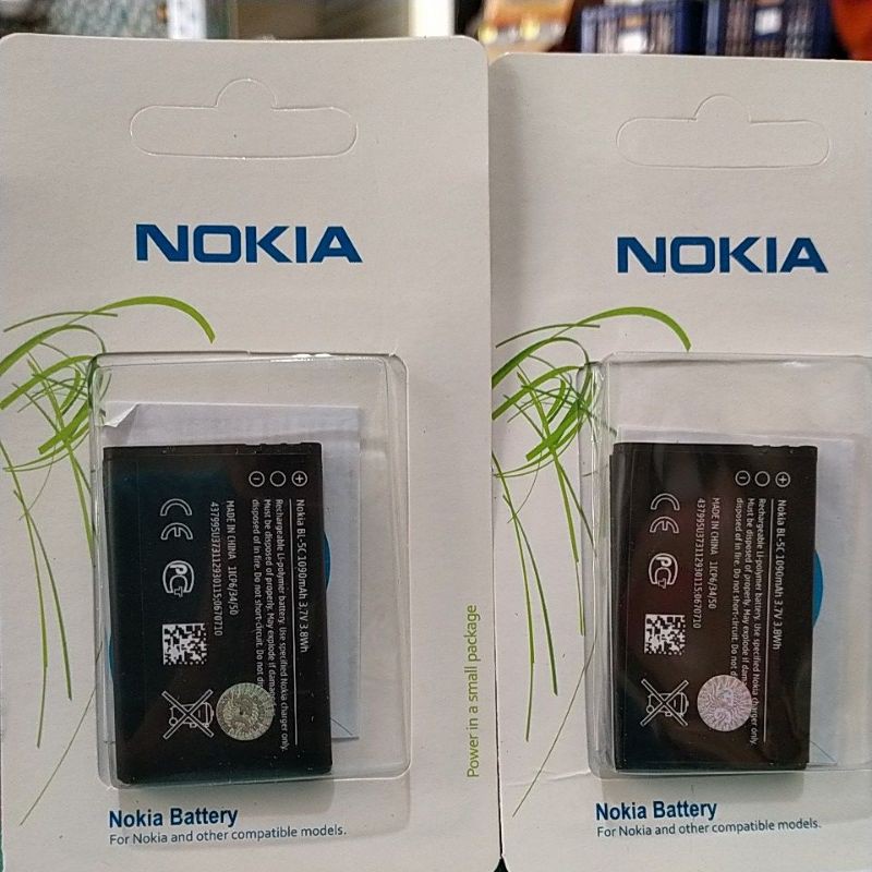 Jual BATTERY BATERAI BATRE NOKIA BL5C BL-5C BL 5C ORI Game Boy Gamebot Keyboard Mini | Shopee ...