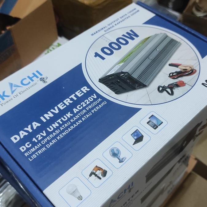 Jual Inverter Dc To Ac Mikachi 12V 1000 Watt Best Performance | Shopee ...