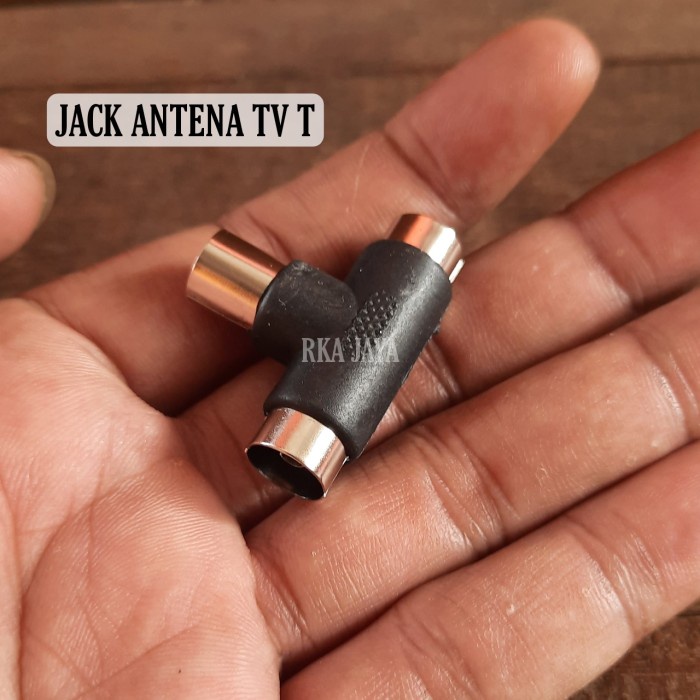 Jual Jack Antena Tv T plastik Jek Sambungan anten tivi | Shopee Indonesia