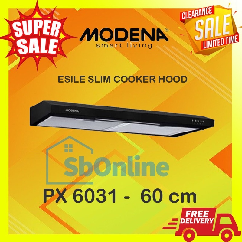Jual Modena Cooker Hood - ESILE PX 6031 L | Shopee Indonesia