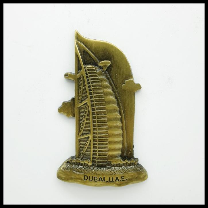 Jual 3D LOGAM SOUVENIR NEGARA MAGNET KULKAS TEMPELAN UAE DUBAI BURJ AL ...