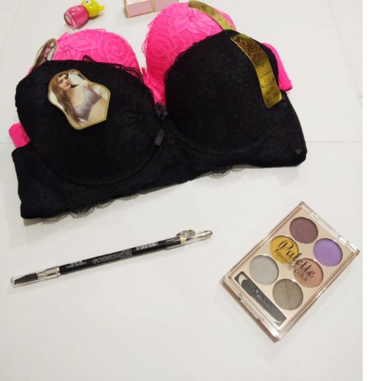 Jual GK#025⭐ Push up Bra Bh Molala Iris 17 36B-42B Brukat kawat.⭐makasi ...