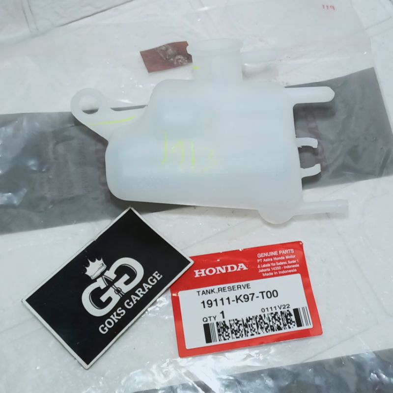 Jual Tank Reserve tangki air radiator PCX 150 lokal dan Hybrid Original ...