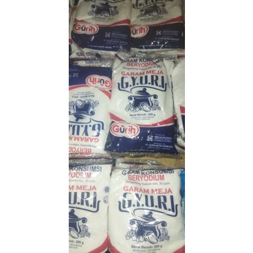 Jual Garam meja GYURI 200gr | Shopee Indonesia