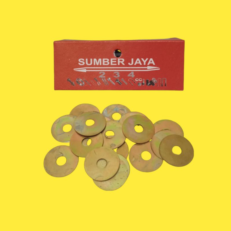 Jual Ring Plat M5 x 18 Kuning Isi 100PCS Termurah Reng Plat | Shopee ...