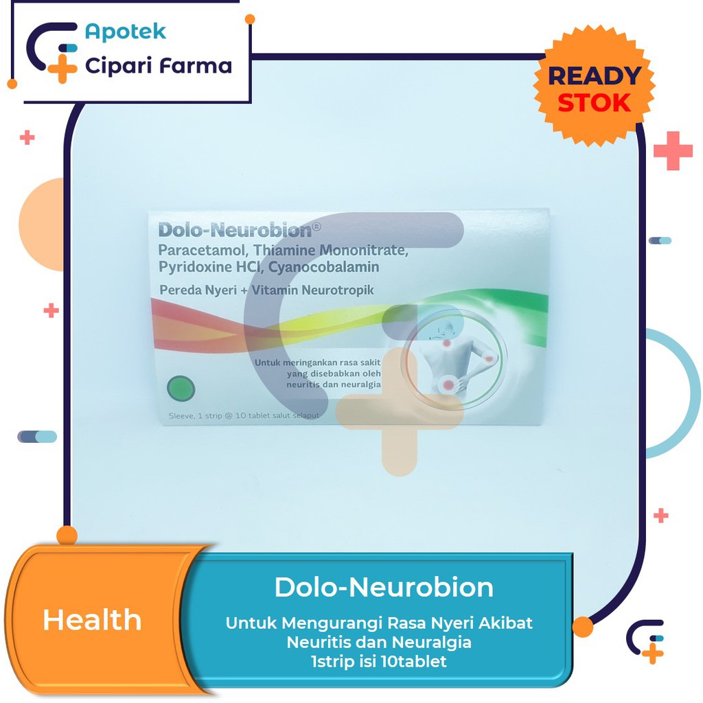 Jual Dolo Neurobion Obat Pereda Nyeri | Gangguan Saraf | Demam isi 10 ...