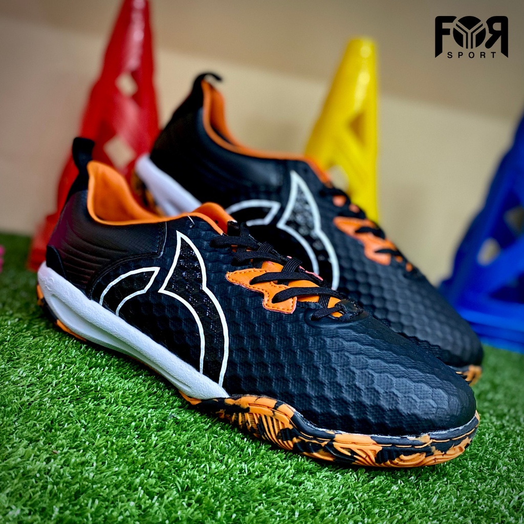 Jual SEPATU FUTSAL ORTUSEIGHT JOGOSALA VENOM - BLACK/ORTRANGE | Shopee ...