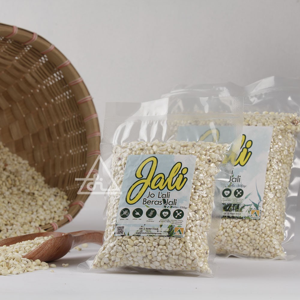Jual Beras Jali Lokal / Hanjeli / Jali Aceh Premium | Kemasan 1 kg ...
