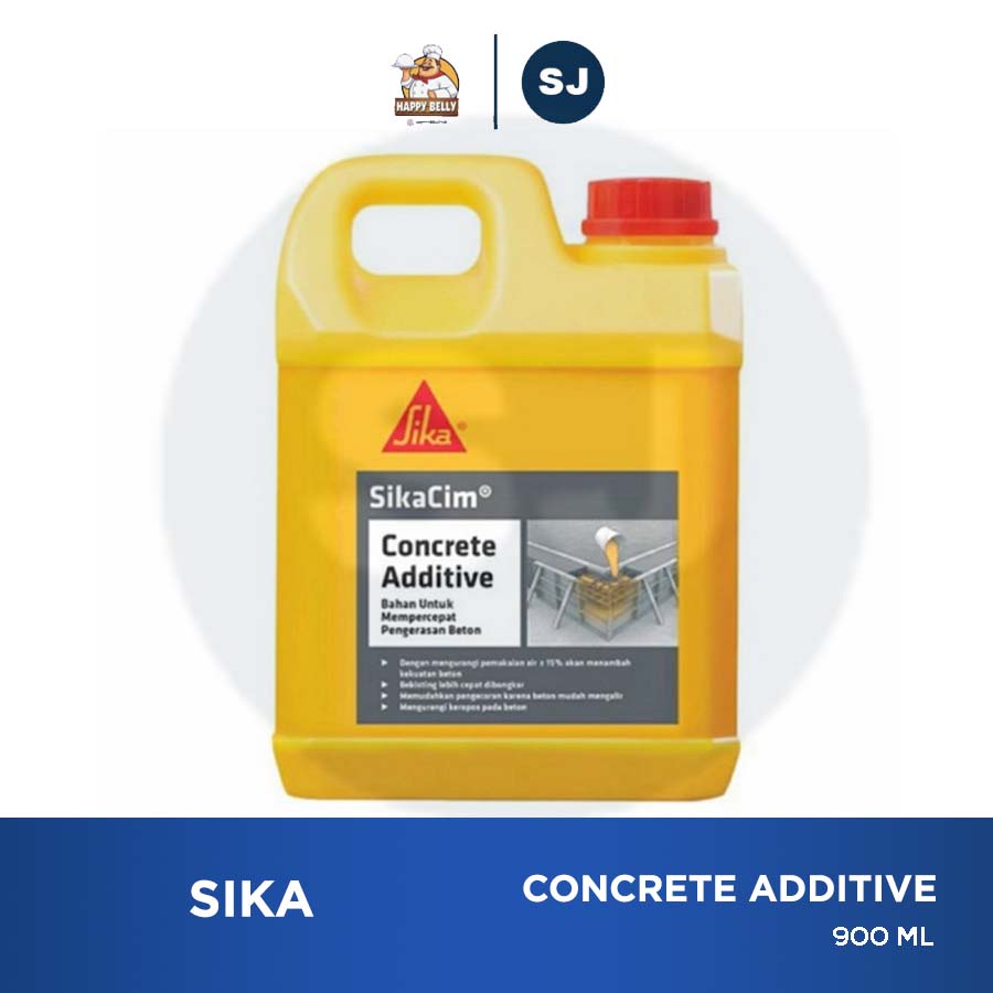 Jual Sikacim Concrete Additive Obat Cor Beton Cepat Keras Cairan 900ml | Shopee Indonesia