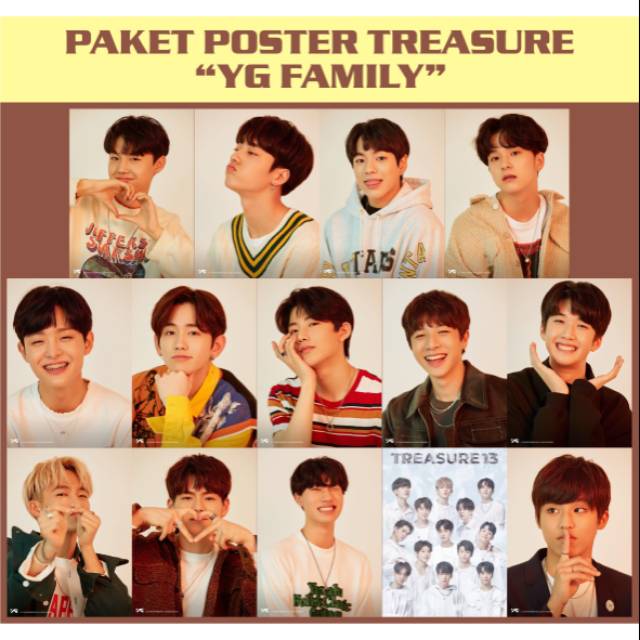 Jual YG TREASURE BOX POSTER SET | Shopee Indonesia