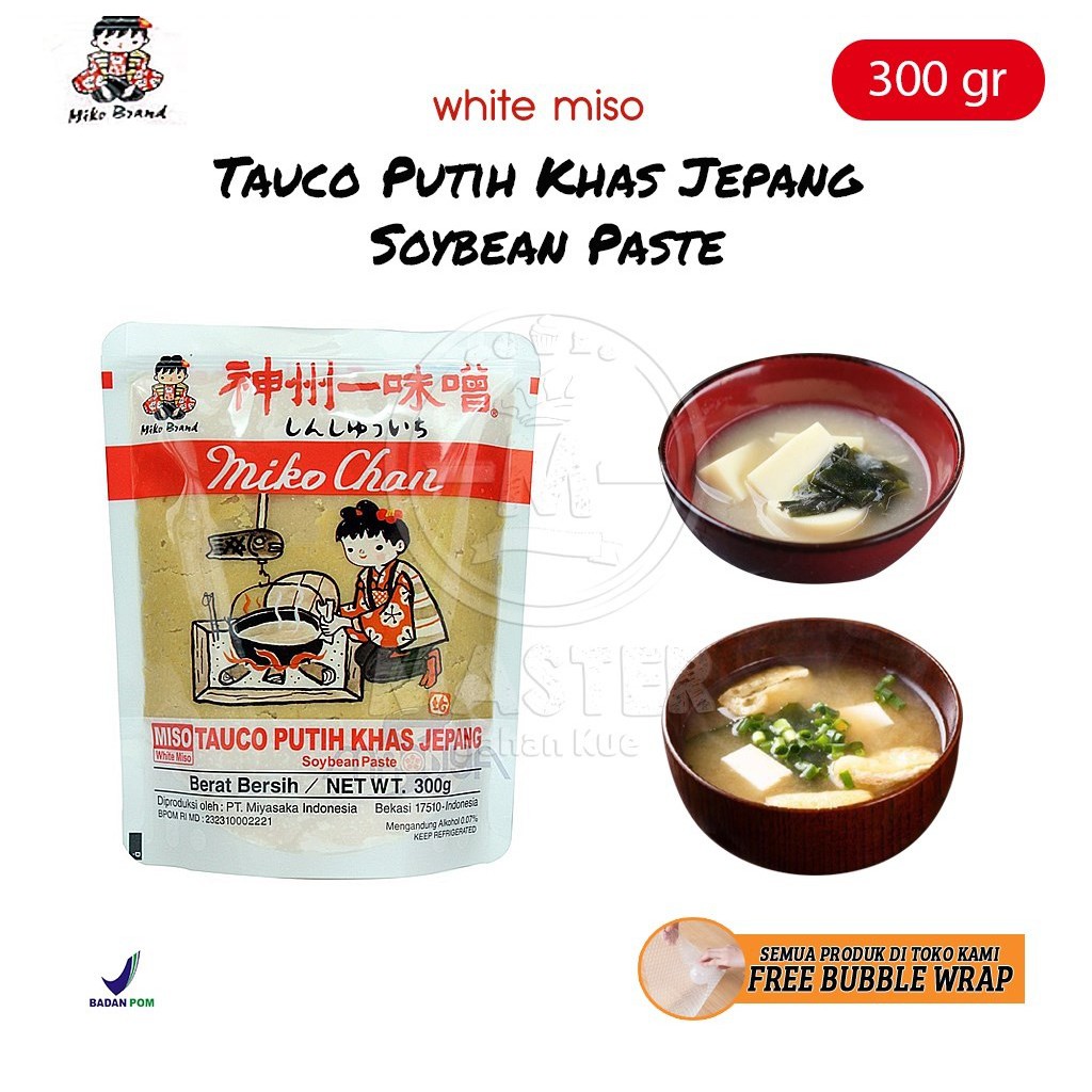 Jual Mikochan Miyachan Pasta Miso Putih / Merah Miso Soup / Soybean ...