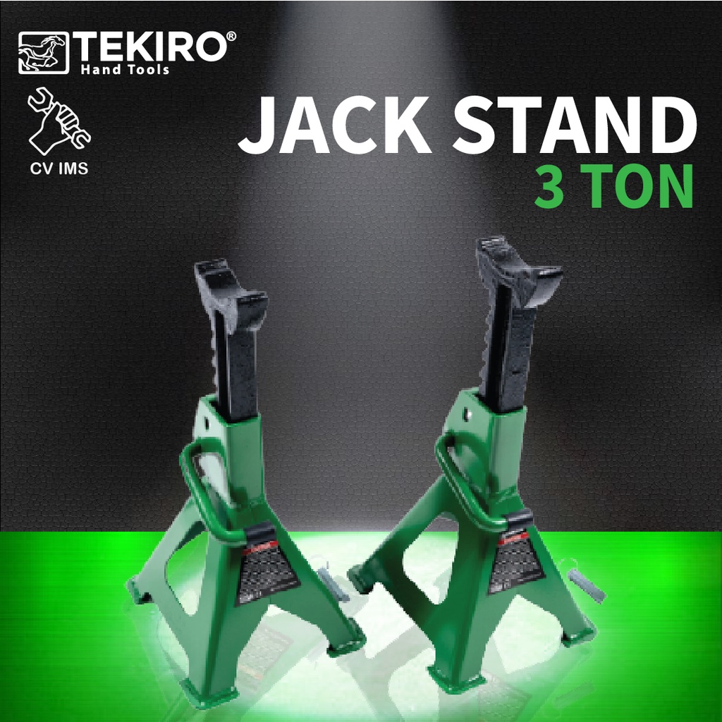 Jual TEKIRO Jack Stand 3 Ton | Shopee Indonesia