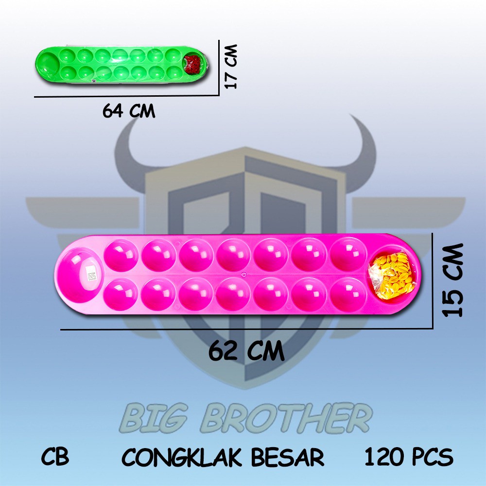 Jual PROMO CB Congklak Dakon Conglak Congkak Jumbo Besar Mainan Anak ...