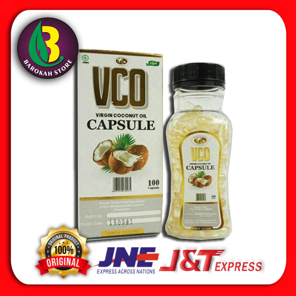 Jual VCO KAPSUL / KAPSUL VCO ISI 100 / VCO CAPSULE / KAPSUL VCO VIRGIN ...