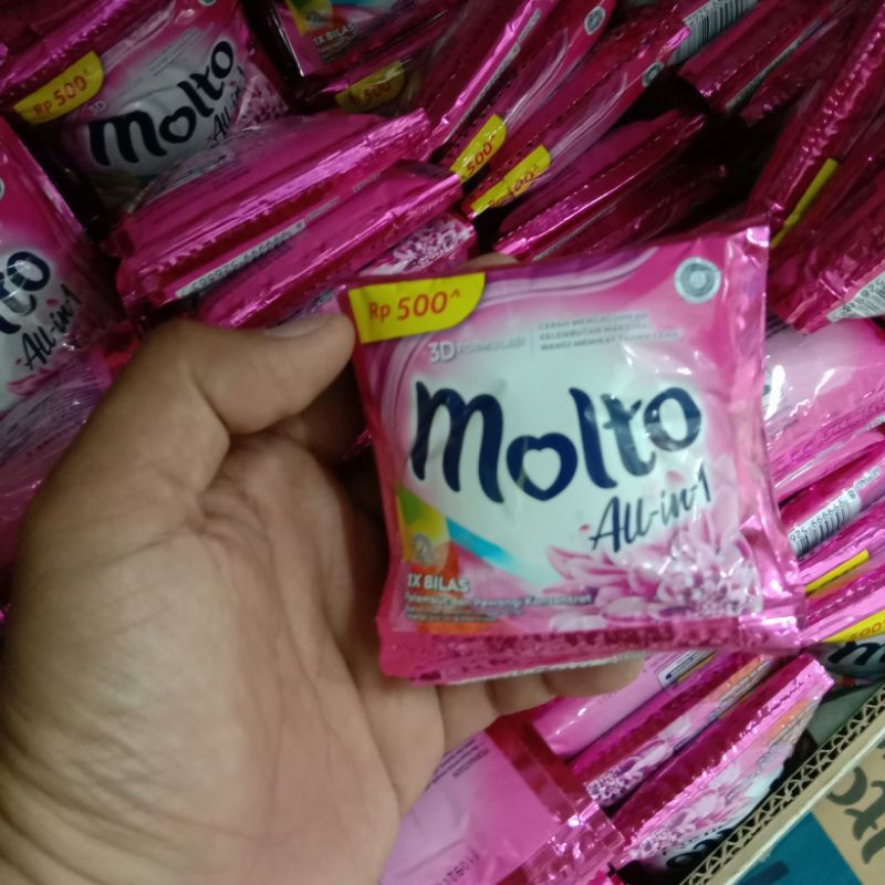 Jual Molto softener konsentrat RENCENG Sachet 20ml&10ml | Shopee Indonesia