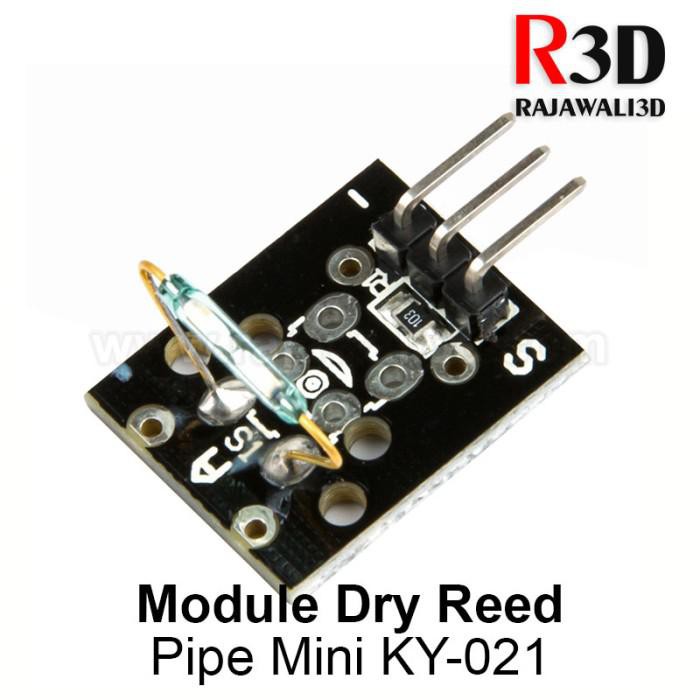 Jual BETR Mini Magnetic Dry Reed Pipe Switch Sensor Module KY-021 ...