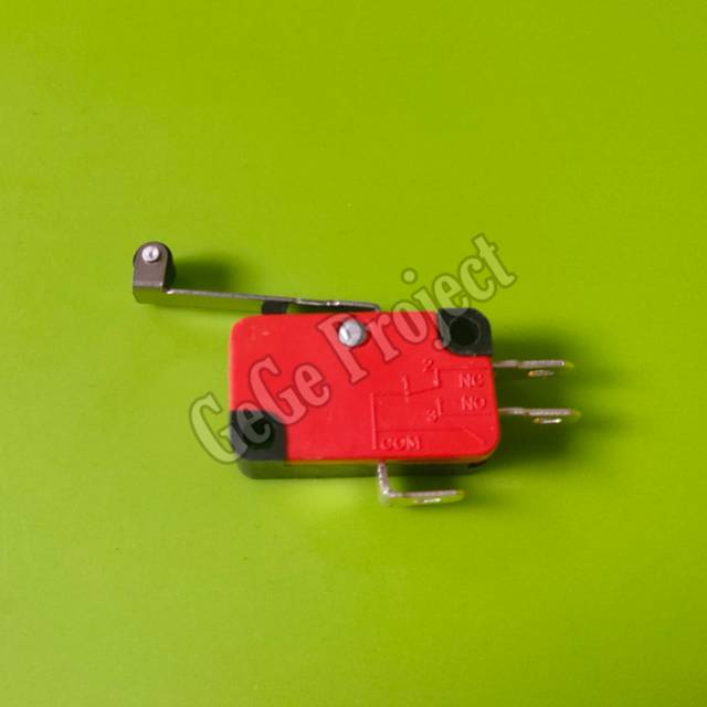 Jual Micro Limit Switch Roller Gagang V-156 - 1C25 250v 15A 3 pin | Shopee Indonesia