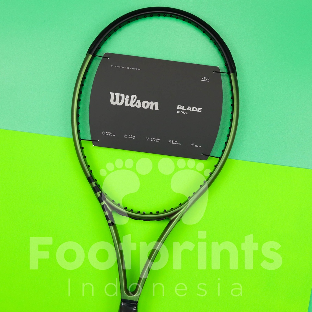 Jual Raket Tenis Wilson Blade 100UL V8 265 gr Tennis Racket Original 100 UL | Shopee Indonesia