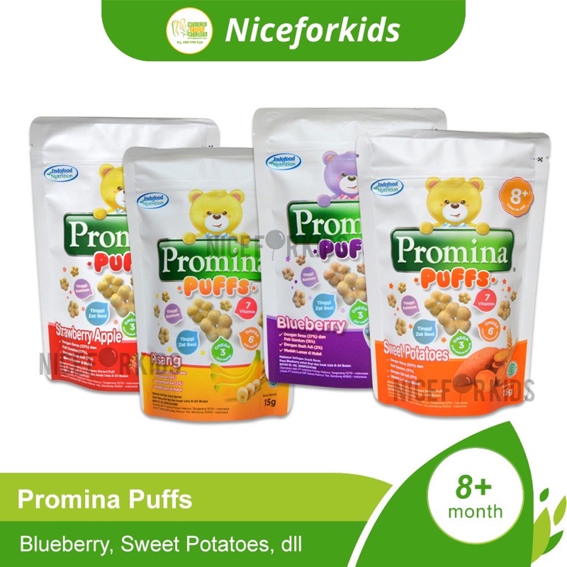 Jual Promina Puff Snack Anak Aneka Rasa dari Promina Puffs Untuk ...