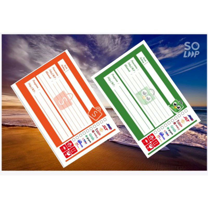 Jual STIKER PENGIRIMAN OLSHOP/STIKER LABEL PENGIRIMAN /STICKER ...