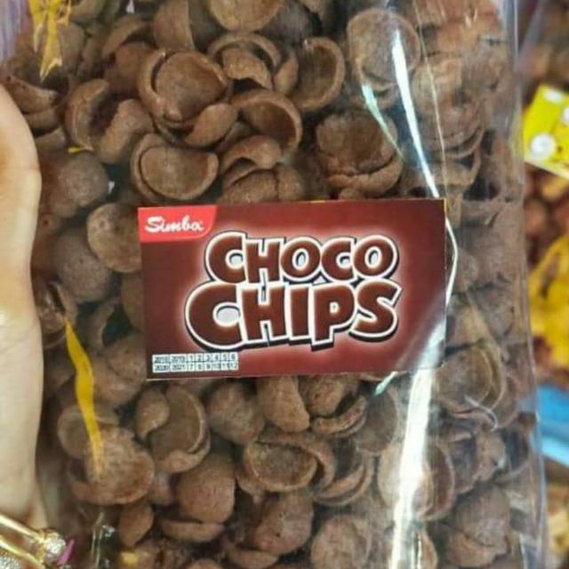 Jual snack Simba Choco Chips 250gr Sereal kiloan Snack Kiloan Grosir ...
