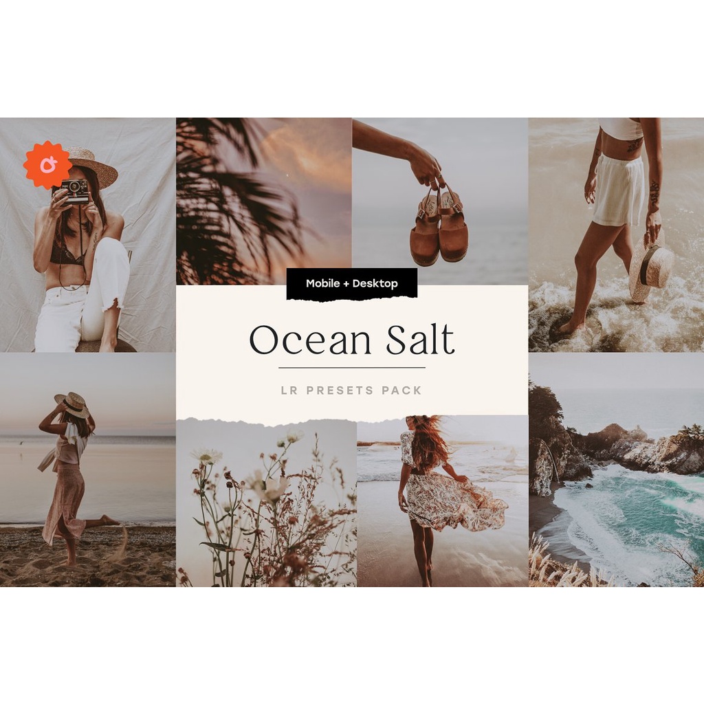 Jual Ocean Salt 6 Lightroom Preset Pack Desktop IOS Android | Shopee ...