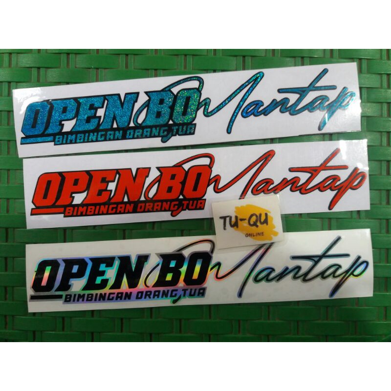 Jual Stiker OPEN BO mantap | Shopee Indonesia